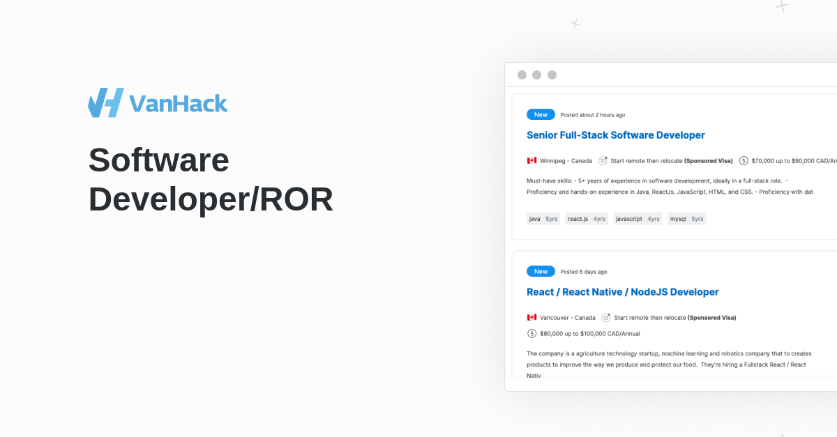 Vanhack S Top 25 Ror Developers Vanhack - Best Mountain Images in High Resolution
